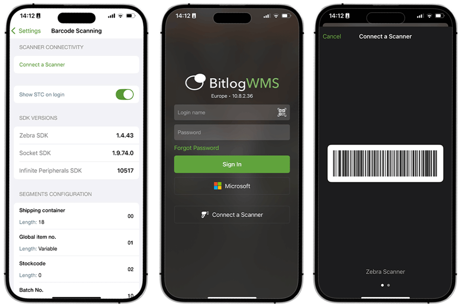 Connect-a-Scanner Feature in the Mobile App